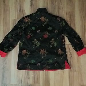 Vintage | Jackets & Coats | Vintage Reversible Asian Jacket 36 Bust ...